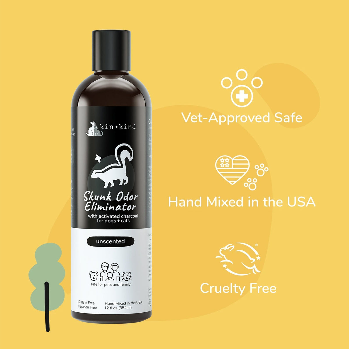 Kin + Kind Skunk Odor Eliminator Pet Shampoo - Edmore, MI - Randall's ...