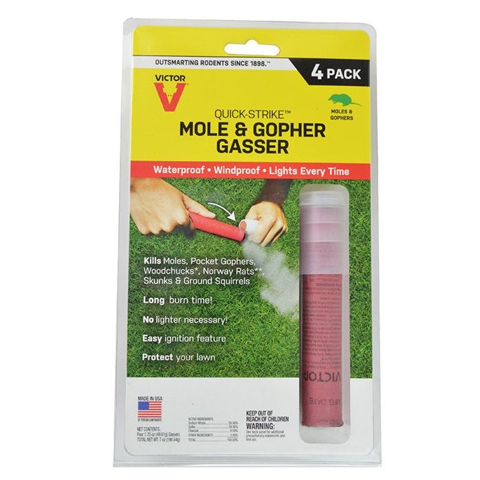 VICTOR® Quick-Strike™ Mole & Gopher Gasser - Edmore, MI - Randall's Old ...